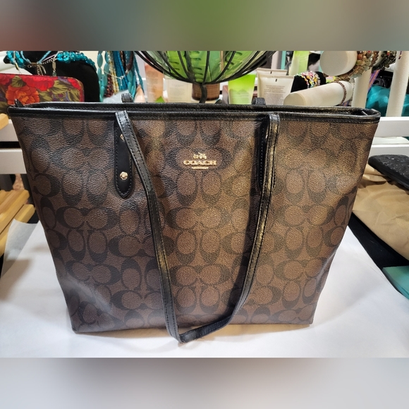 Coach | Bags | Coach Monogram Tote | Poshmark